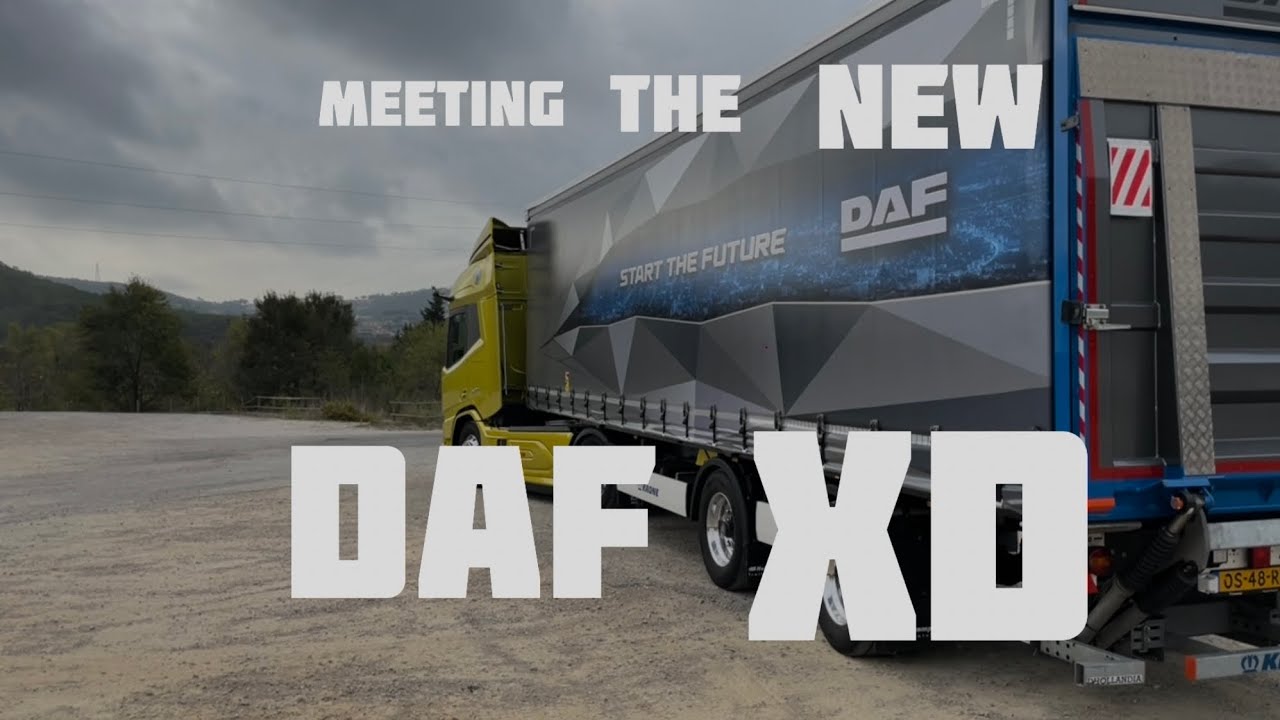 Meeting the new DAF XD - YouTube