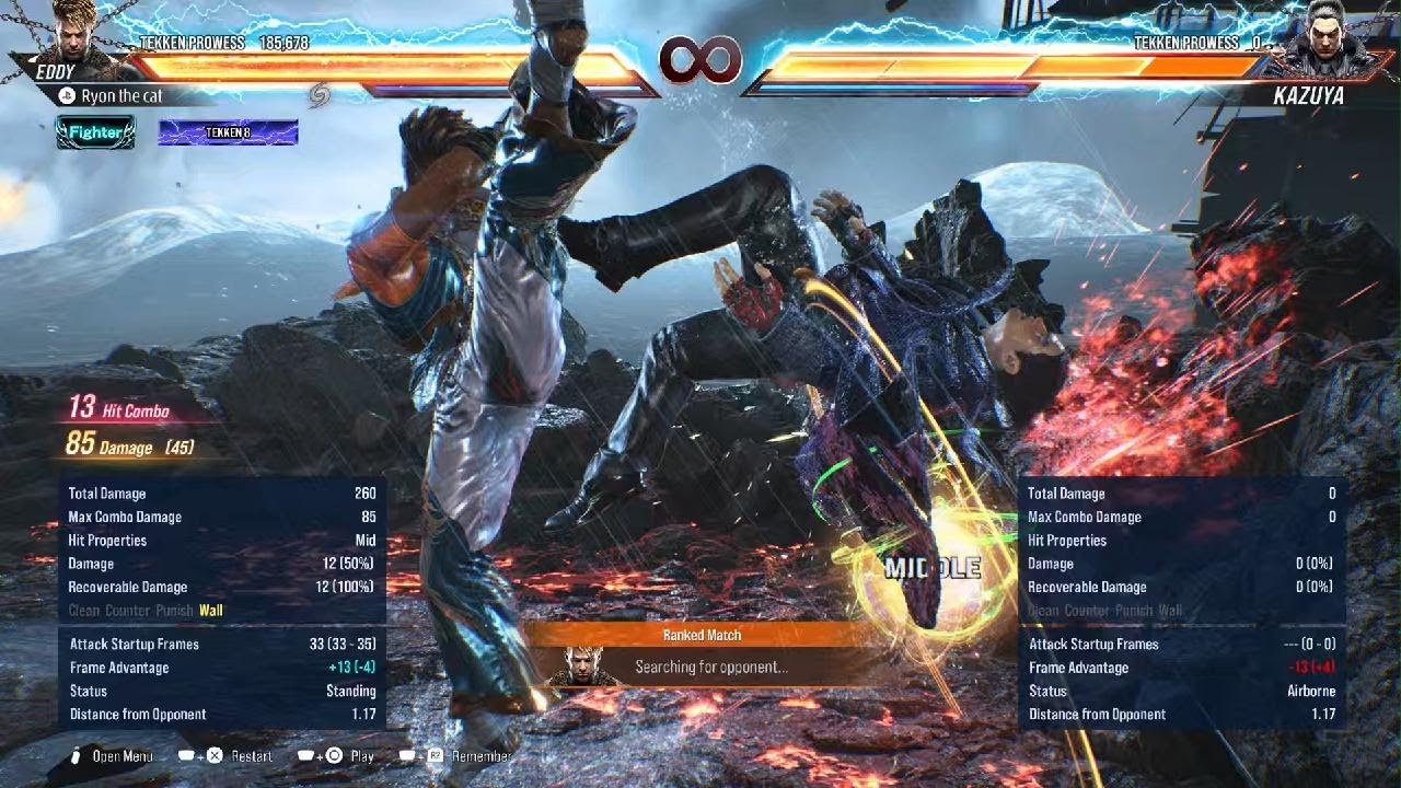 TEKKEN8 (me) eddy vs eddy (Mason_Jamoa) - YouTube