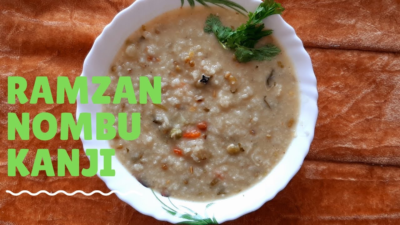 Ramadan Veg Kanji | Ramadan Nombu Kanji | Healthy Recipe | ரமலான் ...