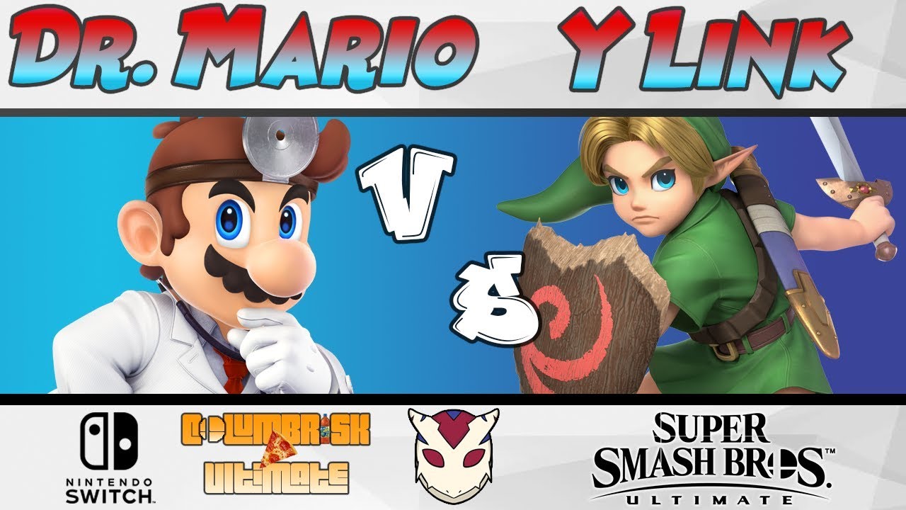 Dr. Mario vs Young Link | Super Smash Bros Ultimate - YouTube