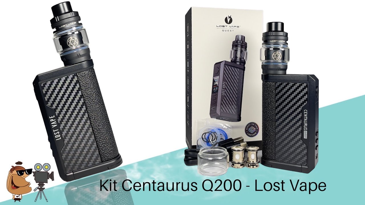 Kit Centaurus Q200 - Lost Vape - YouTube