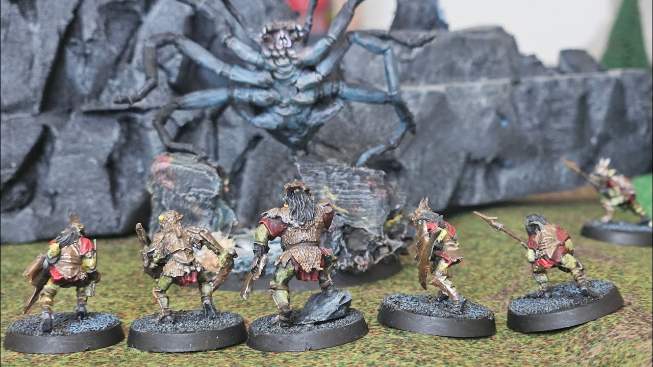 Middle Earth Strategy Battle Game. Battle Report. 550pts Depths of ...