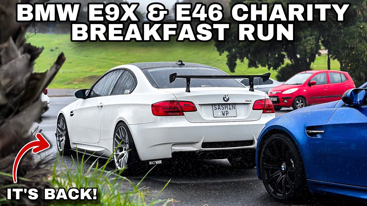 It Didn’t End Well For Us… | BMW E9X & E46 Charity Breakfast Run - YouTube