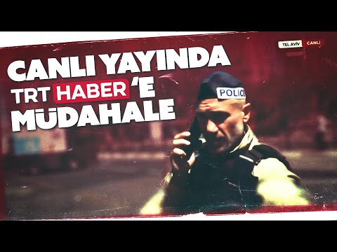 İsrail polisi, TRT Haber canlı yayınını engelledi