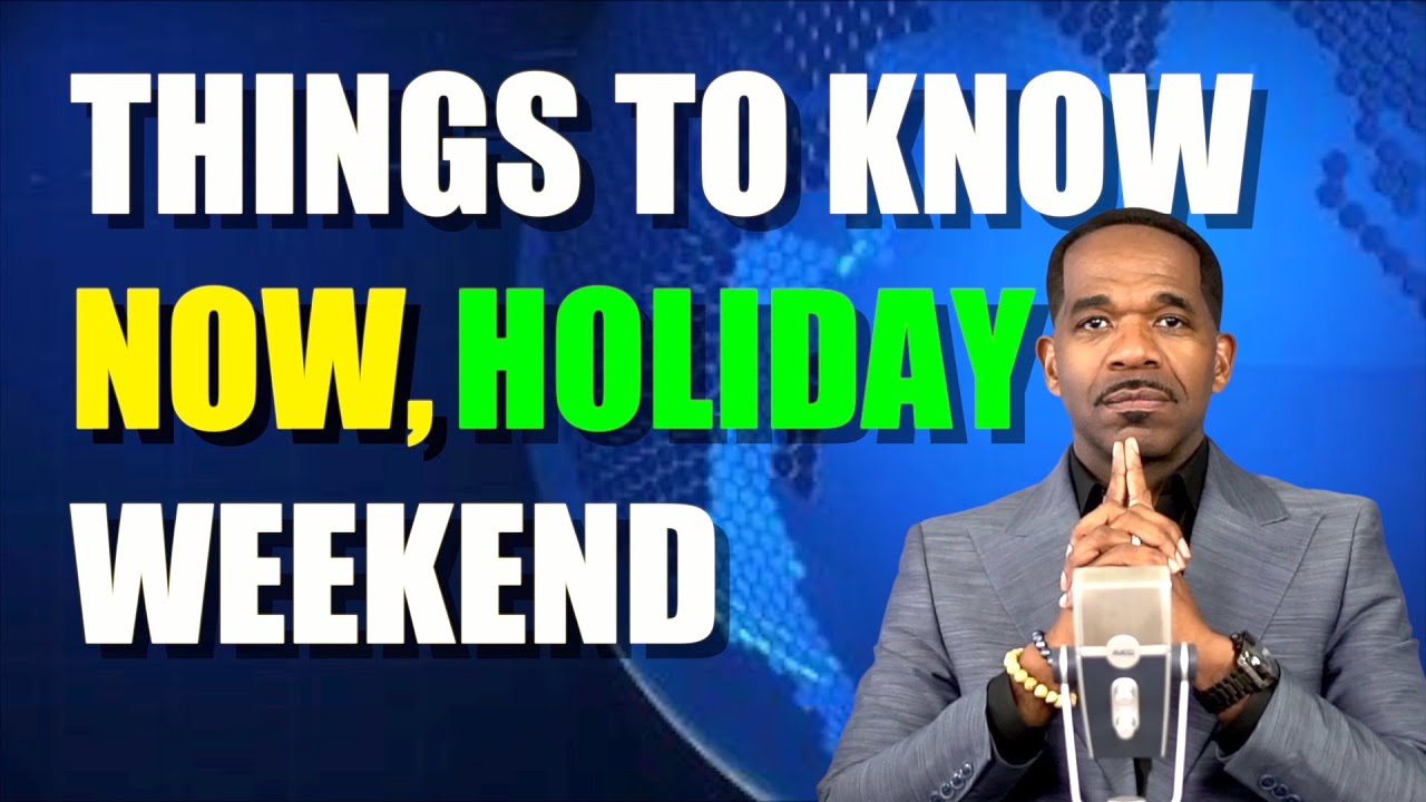 MARKET THINGS TO KNOW NOW - YouTube