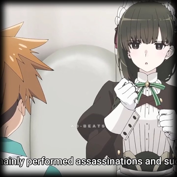 Assassin Maid 🥵😂 | You are ms servent anime 🔥 |#shorts #anime # ...