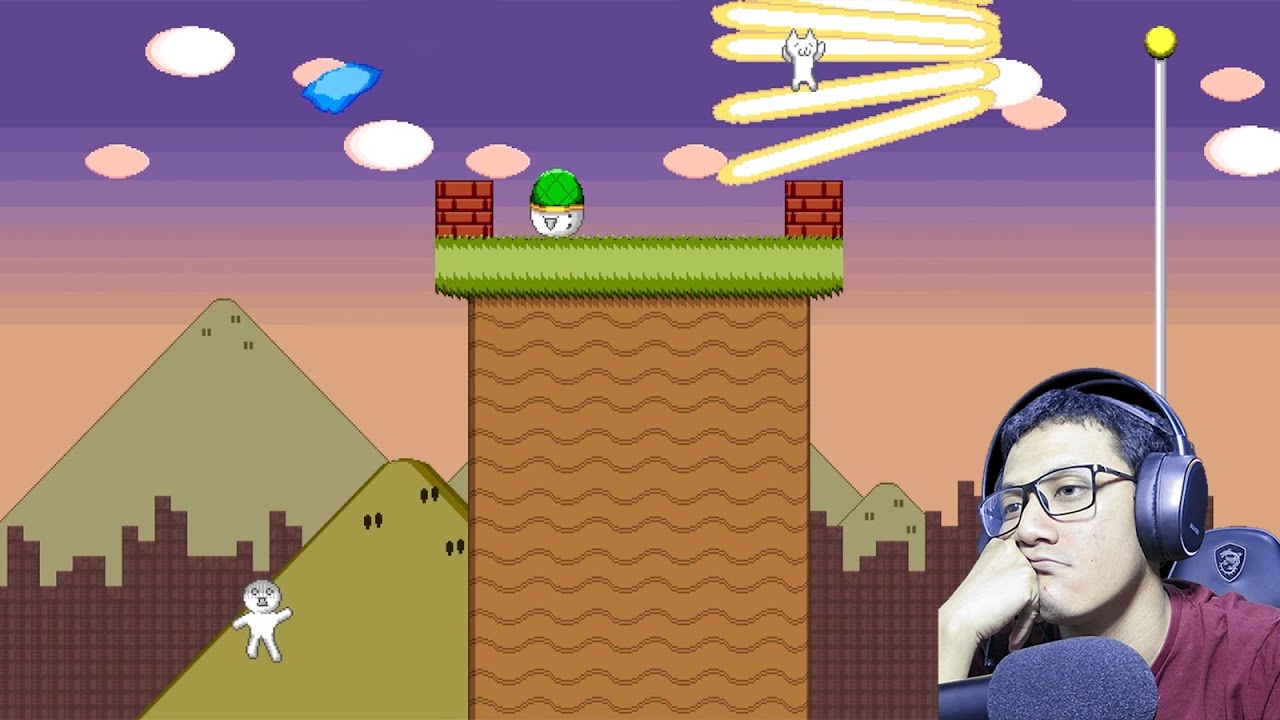 Tujuan Bikin Game Ini Apaan sih?!??! // Cat Mario Part 2 - YouTube