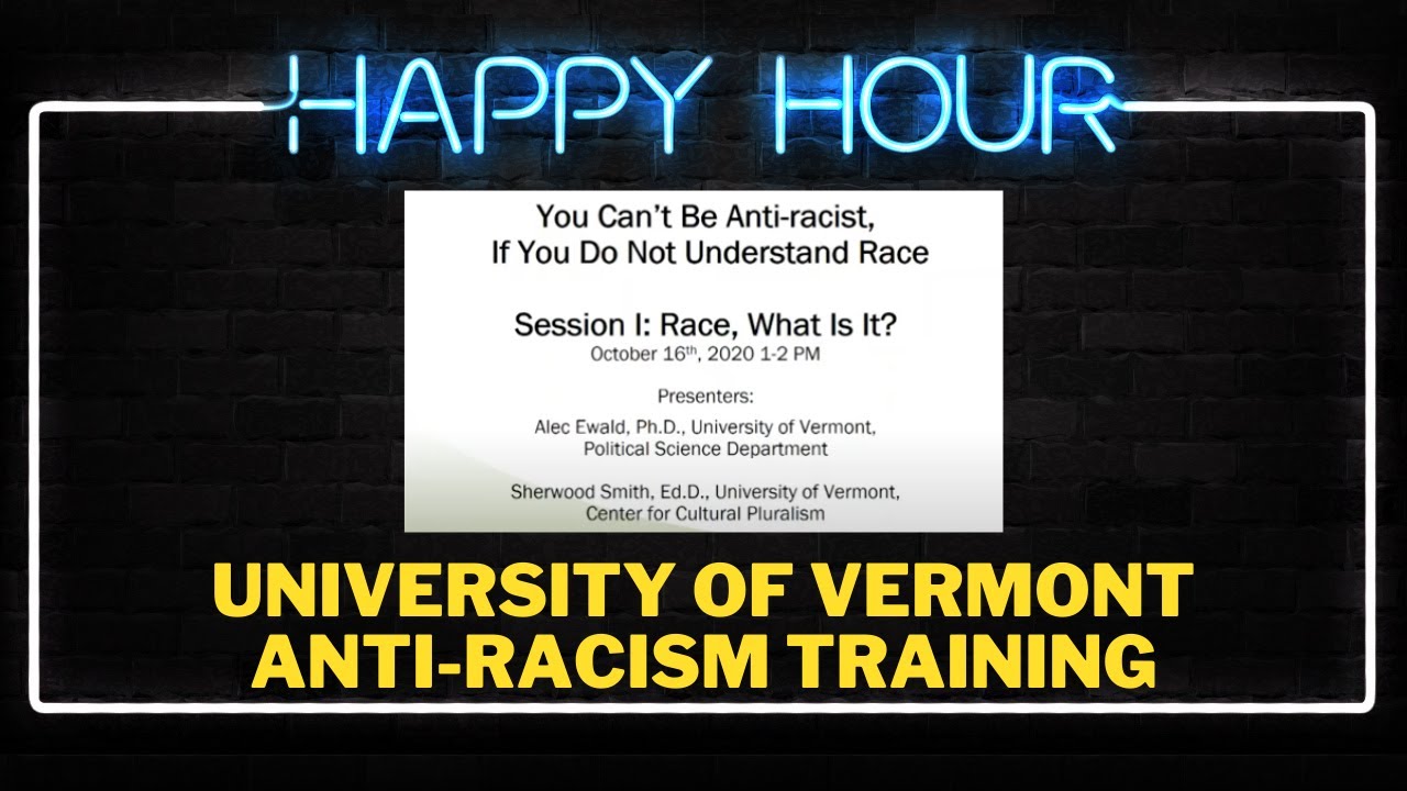Happy Hour: University of Vermont Anti-Racism Training - YouTube