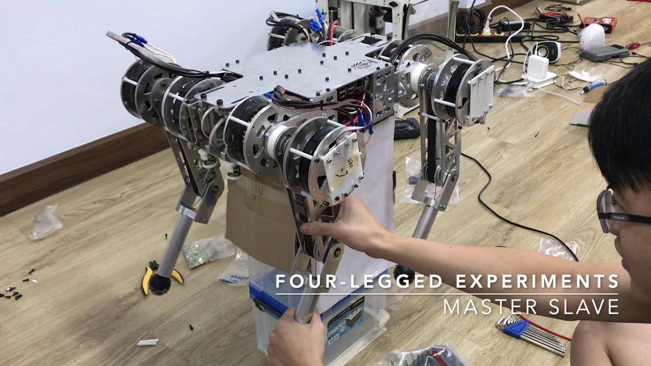 ME 02: An Agile Quadruped Robot - YouTube
