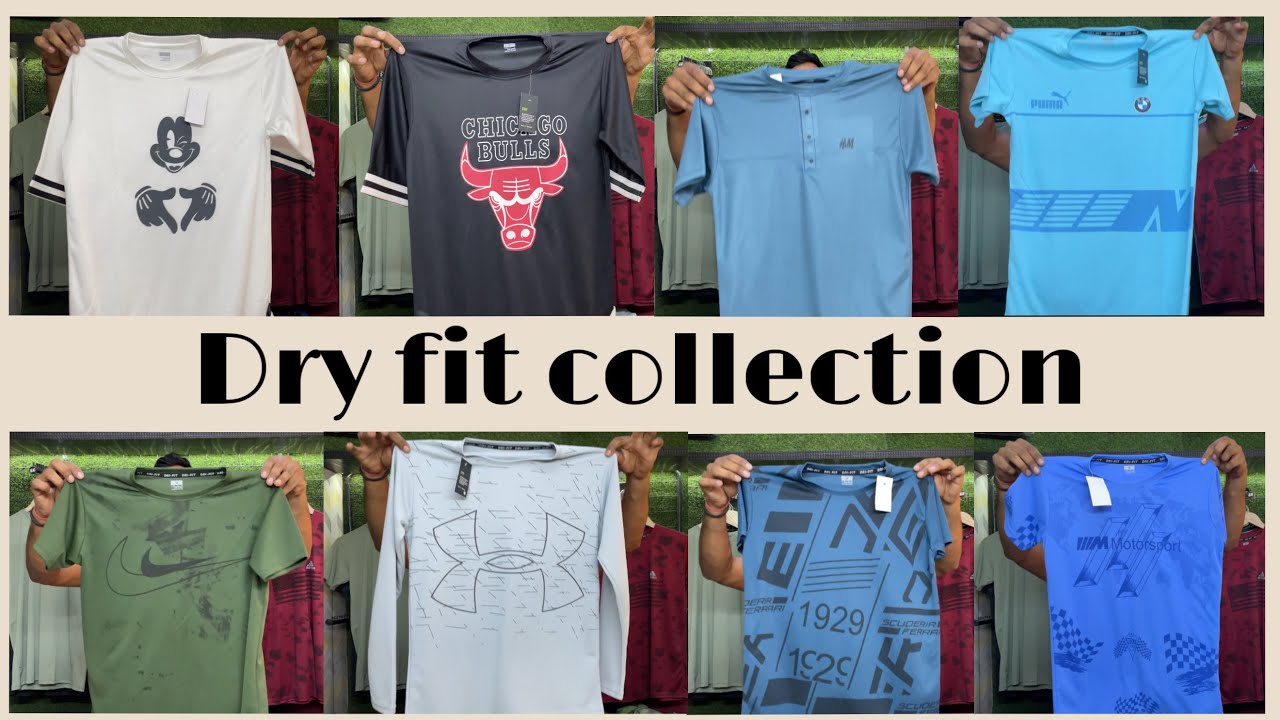 Sublimation Dri-Fit Tshirts Collection - YouTube