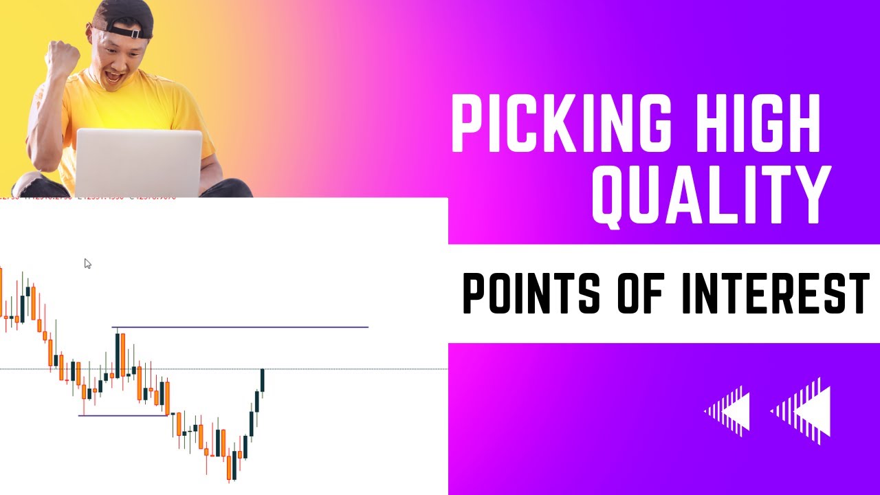 SMC STRATEGY|| Picking High Quality Points of Interest (How to get ...