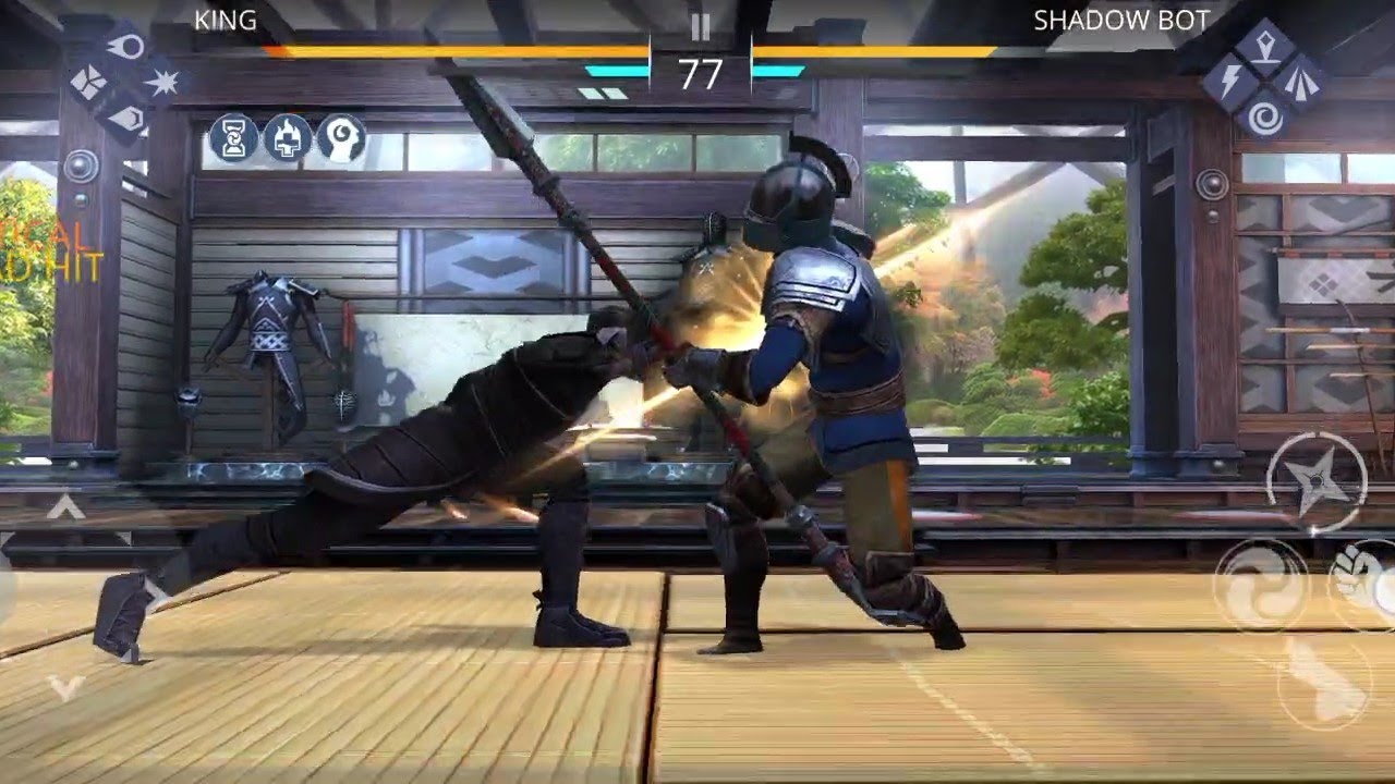 Fight with Shadow bot 😡 | Shadow fighter 3 - YouTube