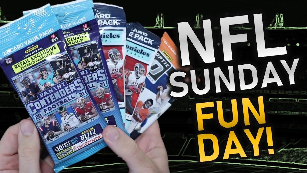 NFL Sunday Funday! Opening Donruss Optic, Chronicles & Contenders ...