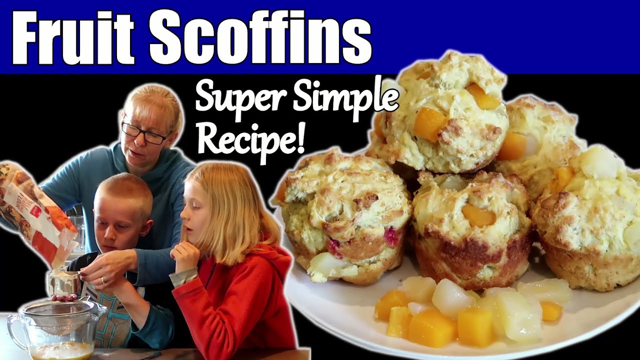 How to Make Fruit Scoffins - YouTube