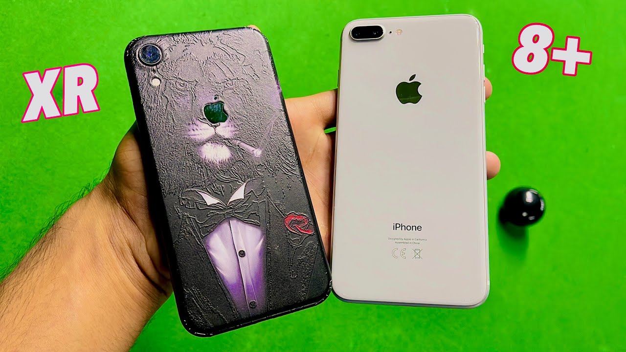 iPhone 8 Plus vs iPhone XR Camera Test - YouTube