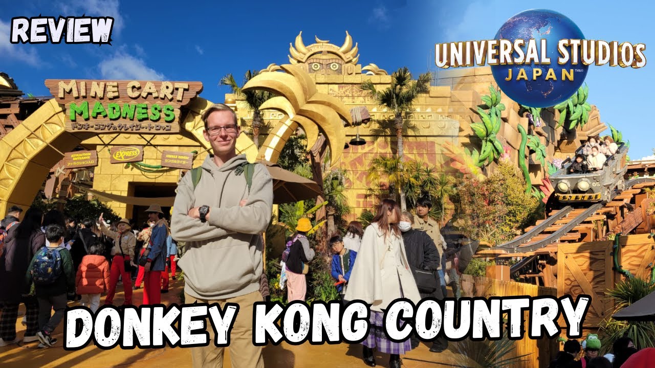 **NEW** REVIEW: Minecart Madness - Donkey Kong Country | Universal ...