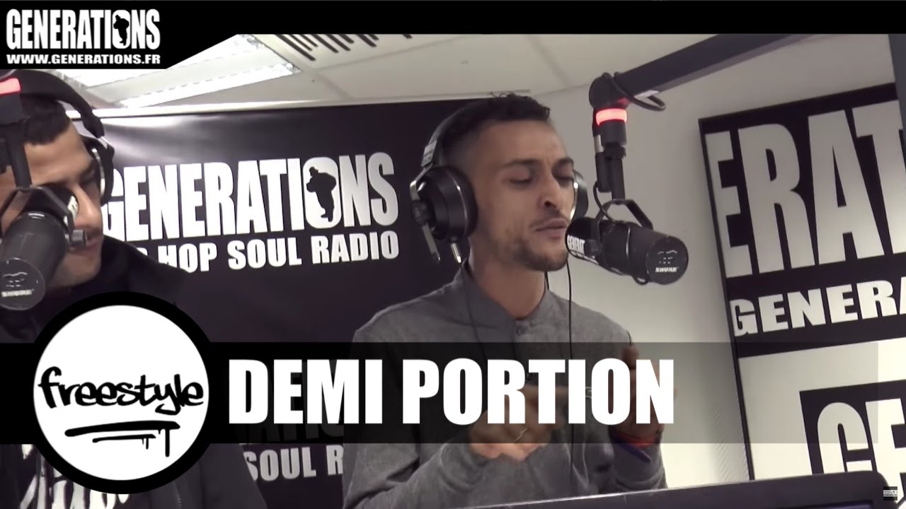 Demi Portion - Fonky Freestyle (Live des studios de Generations) - YouTube