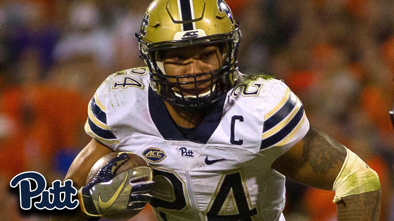 Pitt's James Conner 189 Yards, 2 TD In Upset Over Clemson - YouTube