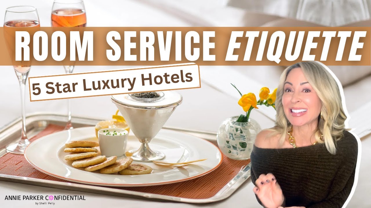 Room Service Etiquette at Luxury Hotels 🍽️ - YouTube