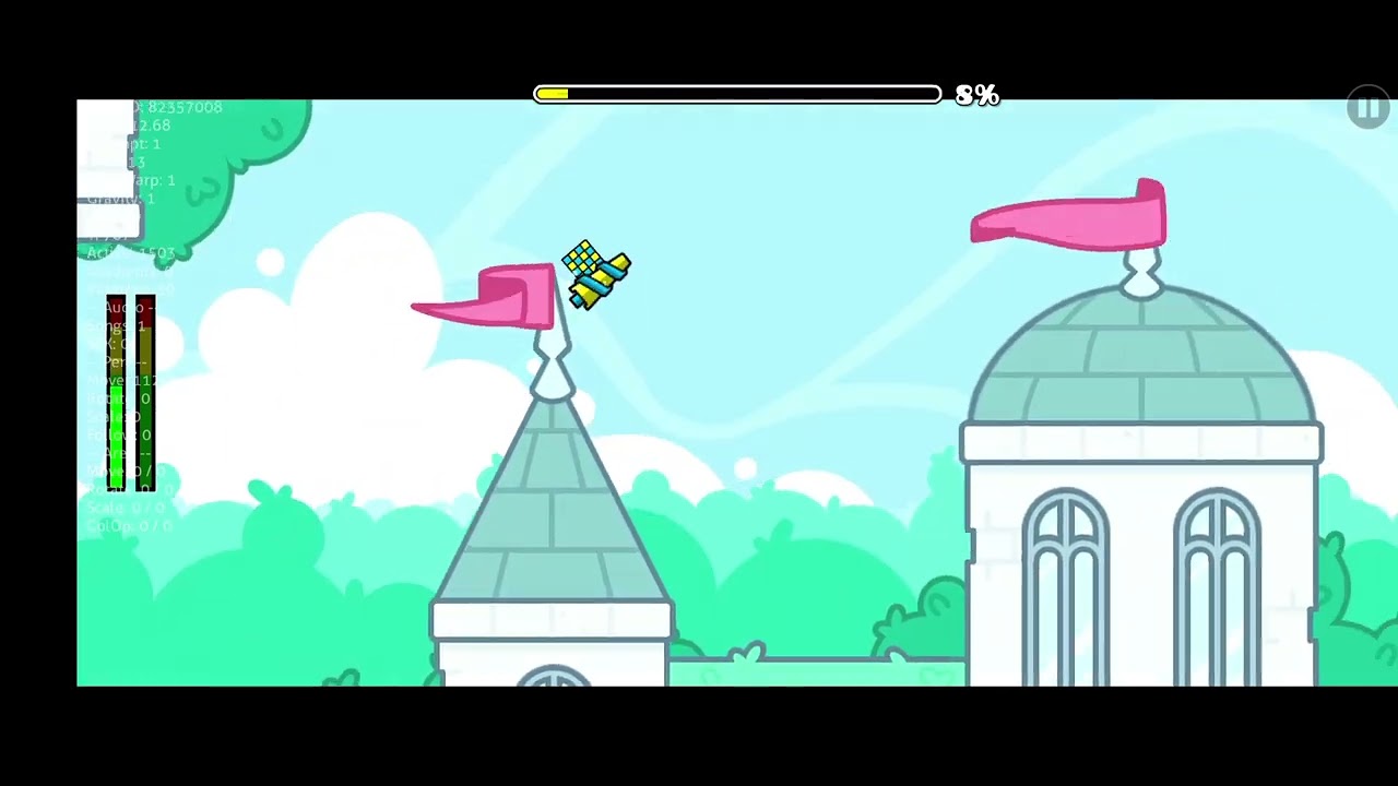 Geometry Dash Lite level name United part 1 - YouTube