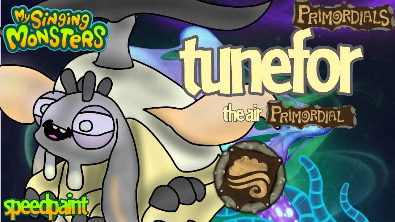 Tunefor prediction speedpaint (air primordial) (my singing monsters ...