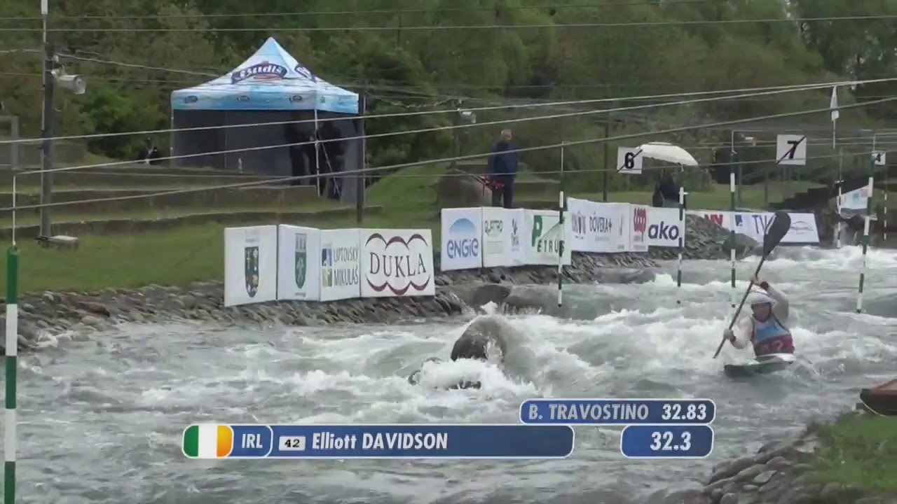 Canoe Slalom Senior European Championships 2016 - Elliott Davidson ...