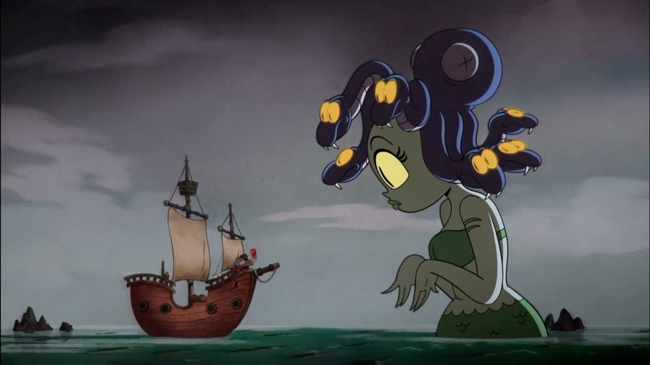 The Cuphead Show (2022) Cala Maria Scene - YouTube