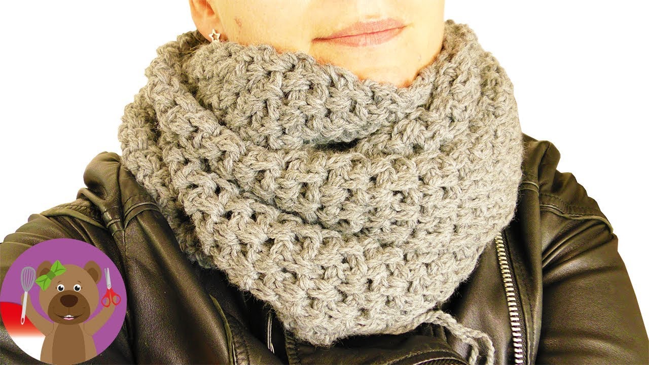 DIY Syal Musim Dingin - Rajutan Syal Cocok Untuk Pemula - Syal yang ...