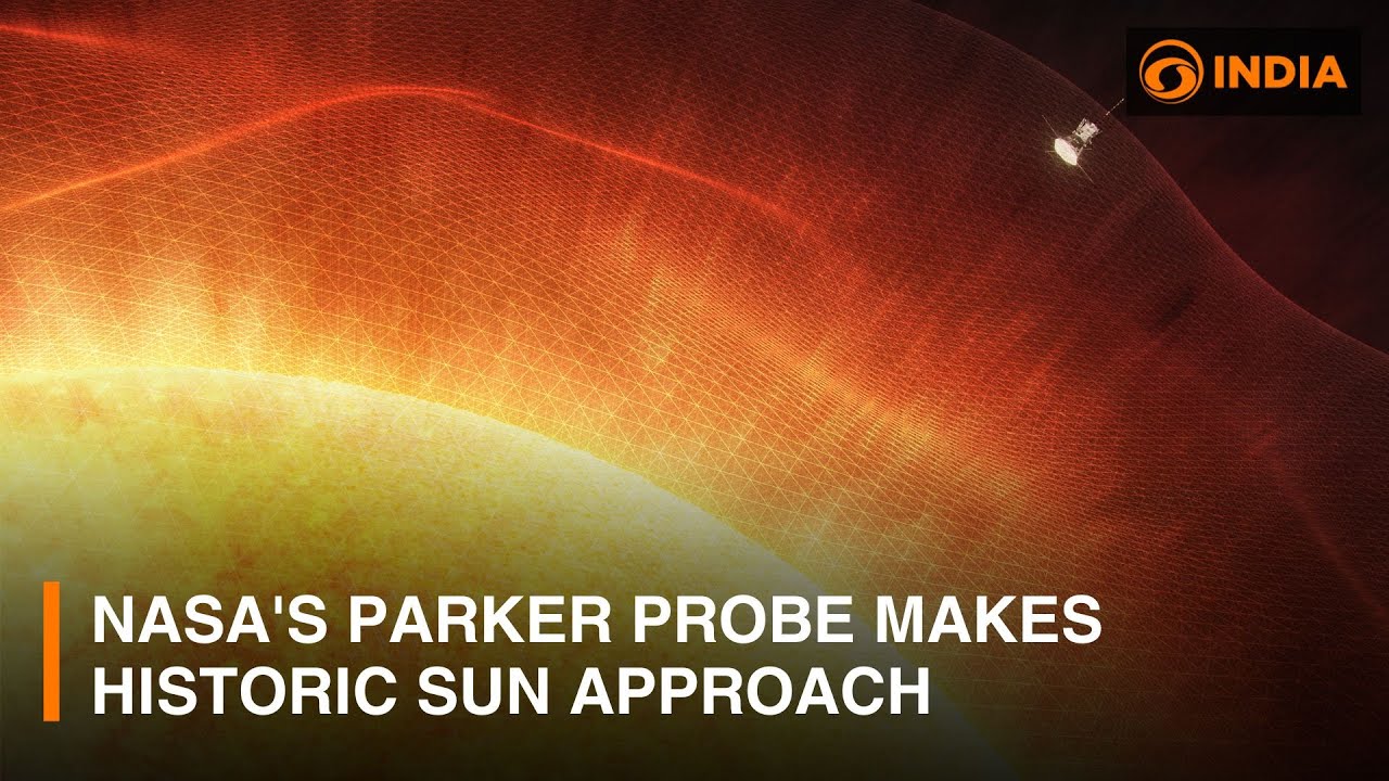 NASA's Parker probe makes historic Sun approach - YouTube