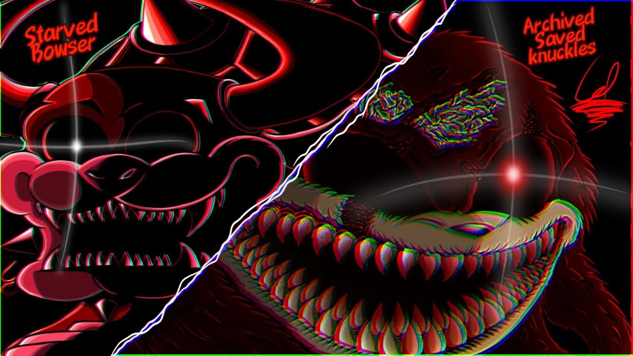 "ARCHIVED SAVED KNUCKLES" y "STARVED BOWSER" unas Variantes Exe ...