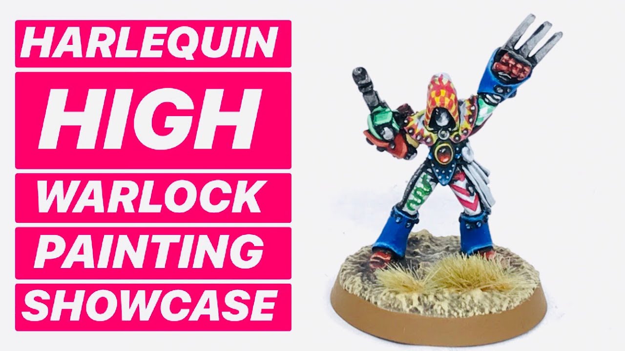 Eldar Harlequin High Warlock - Painting Showcase - Rogue Trader ...