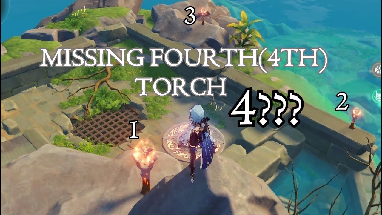 Genshin Impact - The Fourth missing torch puzzle - YouTube