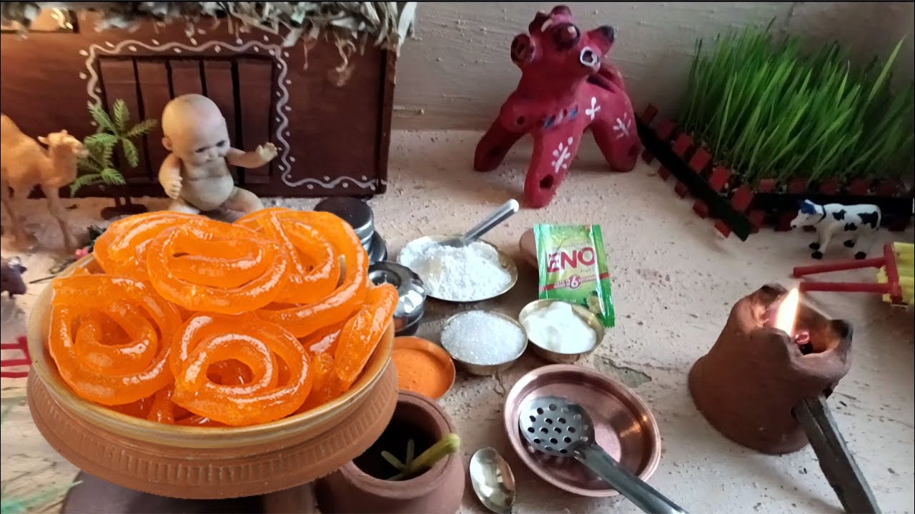 Instant Jalebi Recipe | Miniature Cooking | Jalebi | Indian Traditional ...