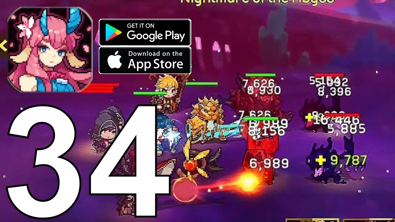 Unknown Knights: Pixel RPG Part 34 Gameplay Walkthrough Android IOS ...
