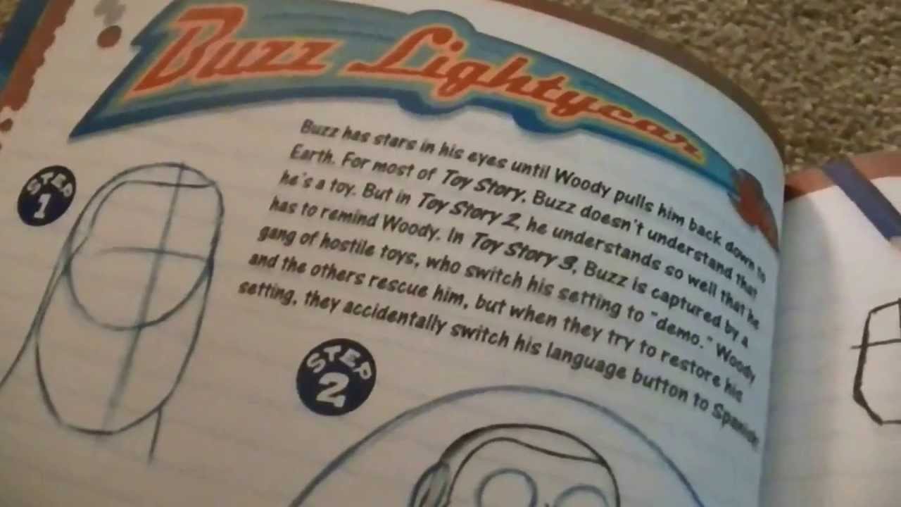 Toy Story Learn to Draw Book Review - YouTube