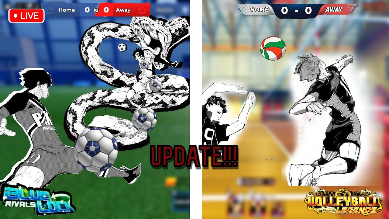 ATUALIZAÇÃO DE QUALIDADE DE VIDA NO BLUE LOCK: RIVALS, VOLLEYBALL ...