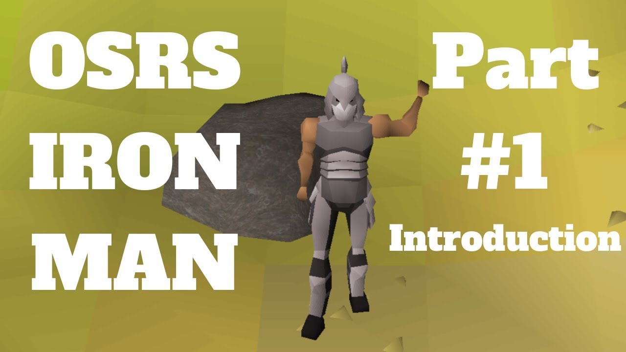 OSRS Iron Man - Part 1 - Kangaroo V2 - YouTube