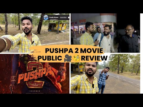 Watching 😮🧐 Pushpa 🔥 2 Movie 🎥 🍿| With Friends 🙌🏽 |Public Review | 😂 ...