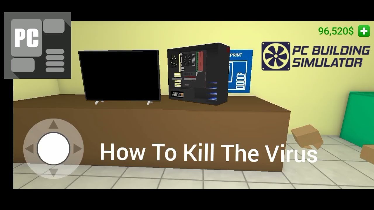 PC Simulator Gameplay: ULTIMATE WAY TO HOW TO KILL THE VIRUS | Used SSD ...