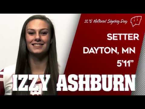 Wisconsin Volleyball || Signing Day 2018 || Izzy Ashburn - YouTube