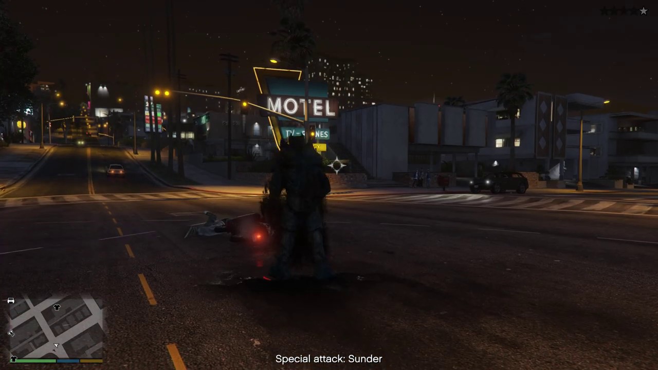 GTA 5 The Gate Monster - YouTube