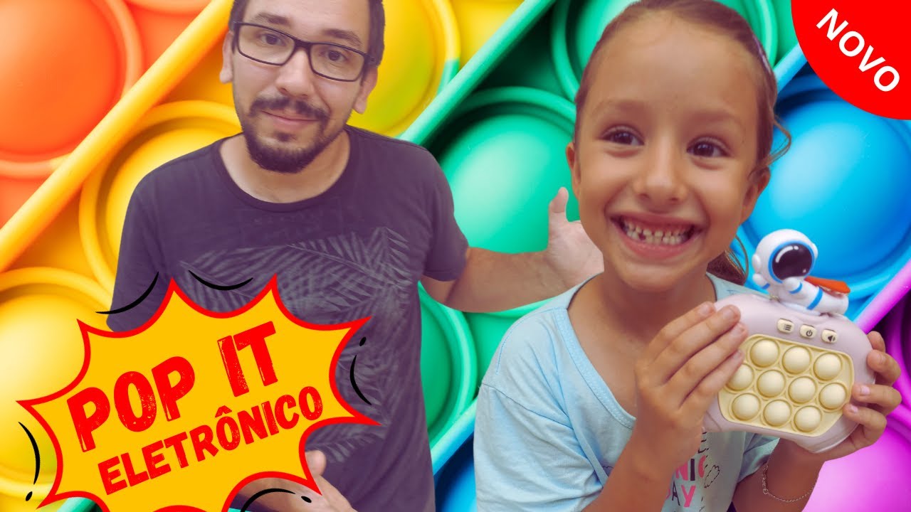 Novo Pop It Eletrônico | Muito Divertido | Conheça o Pop It Eletrônico ...
