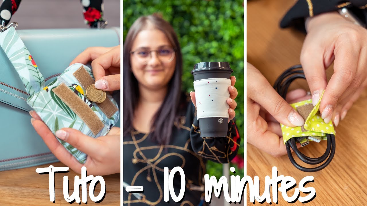 Tuto couture pour débutant [EN MOINS DE 10 MINUTES] #12 - YouTube