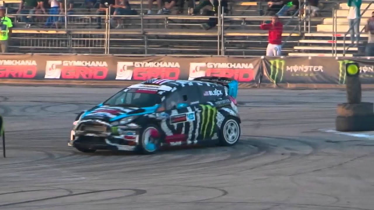Gymkhana GRiD 2014 GOES BIG IN MADRID - YouTube