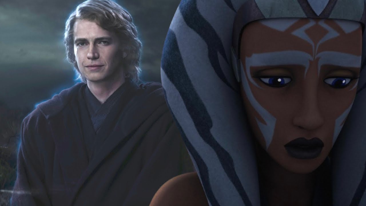 Star Wars: Ahsoka Remembers Anakin (With Flashbacks) - YouTube