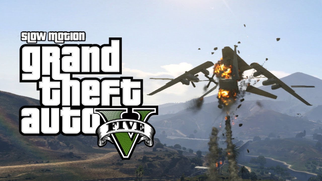 GTA 5 in Slow Motion Part 3 - YouTube