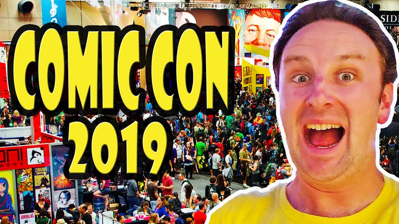 San Diego Comic Con Exhibit Hall Tour LIVE - YouTube