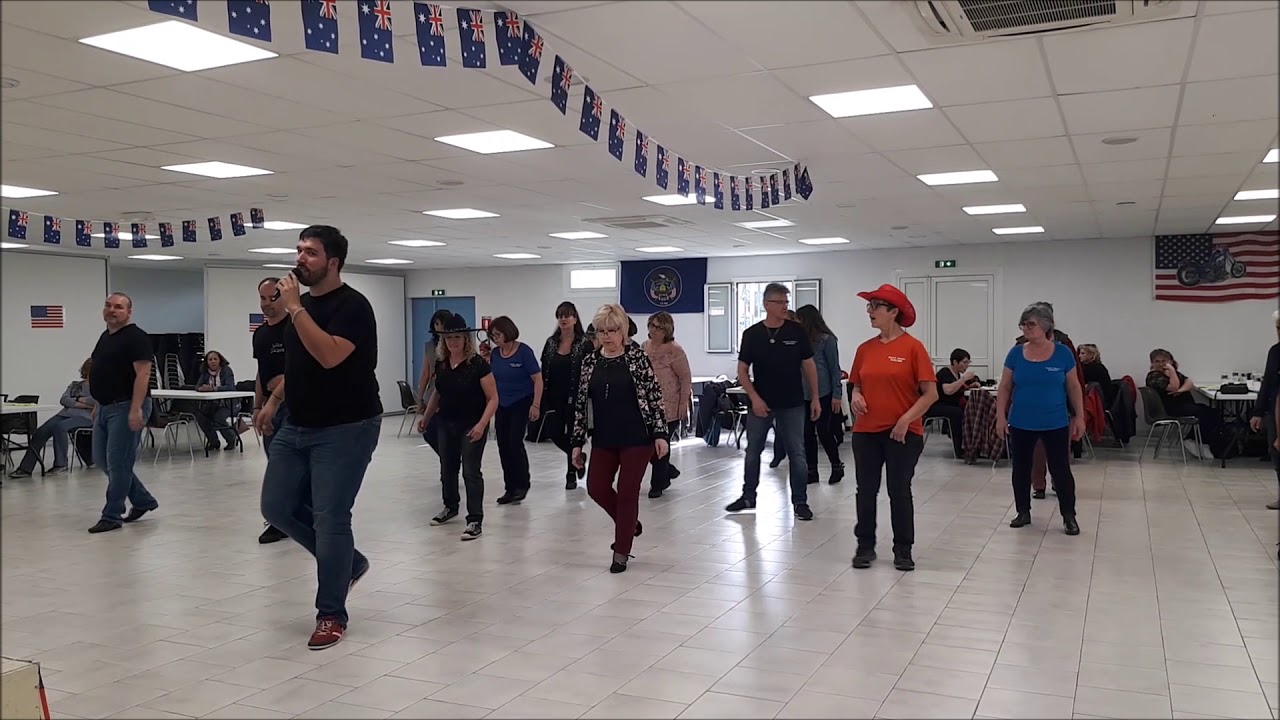 I Feel A Second Try Line dance - YouTube