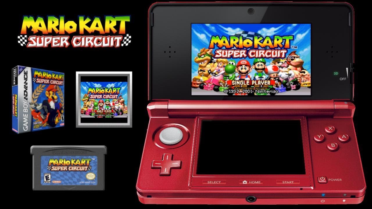 All 10 Virtual Console GameBoy Advance games for 3DS - YouTube