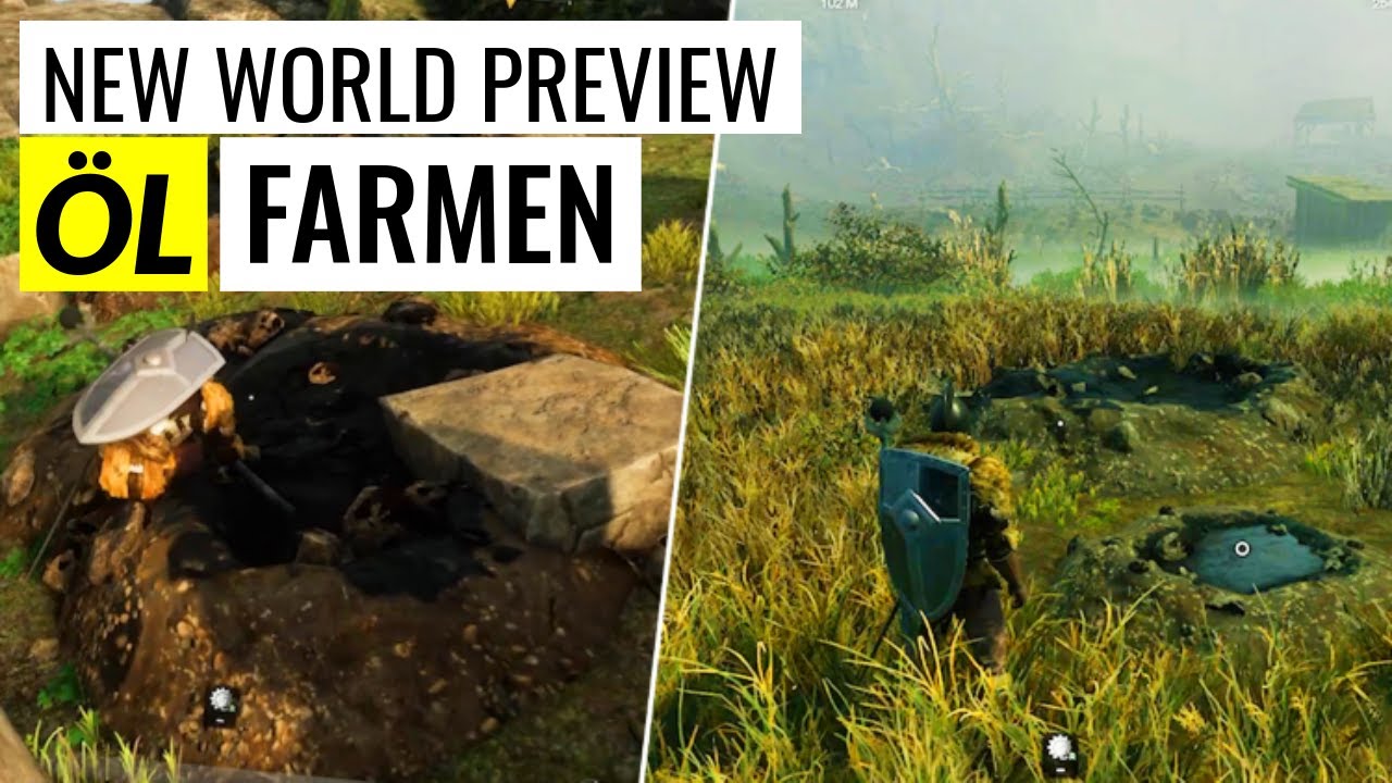 Wo du Öl/Oil finden kannst! - New World Preview (Deutsch)[TUTORIAL ...